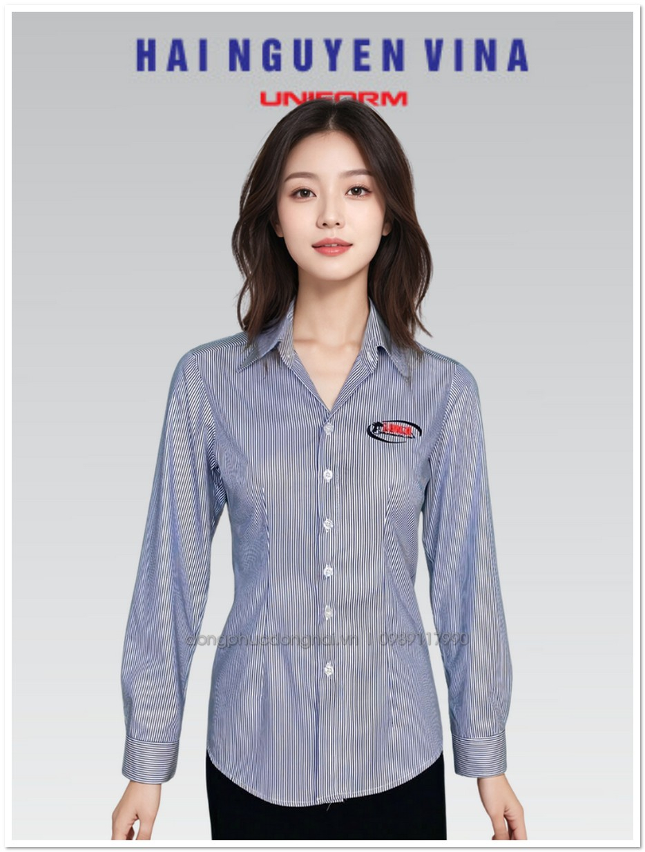 Ao somi nữ đồng phục công ty Lunji